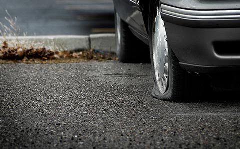 Tire Blowout: Causes and What You Should Do - Priority Tire